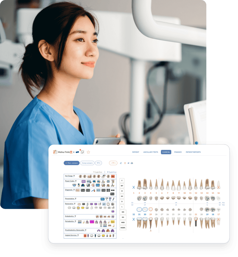 Oryx Clinical Patient Module | Dental Clinic Management Software